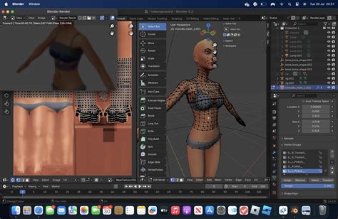 Mesh Clothes Disappeared In Blender And I Cant Get Them Back