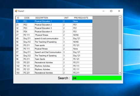 Simple Search Based On Two Columns In C And Mysql Database Free Source Code And Tutorials