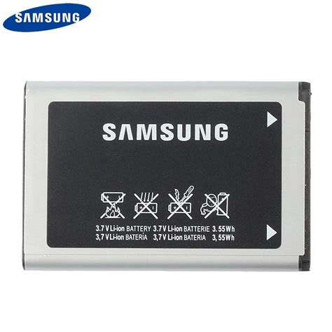 Samsung OriginalเปลยนแบตเตอรAB463651BUสำหรบSamsung L700 W559 S5628 B3410 L708E SGH L700แท