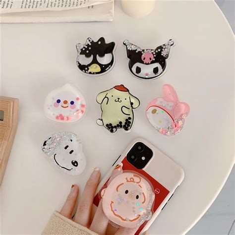 Милый мультяшный держатель для мобильного телефона универсальный термоусадочный Кронштейн для