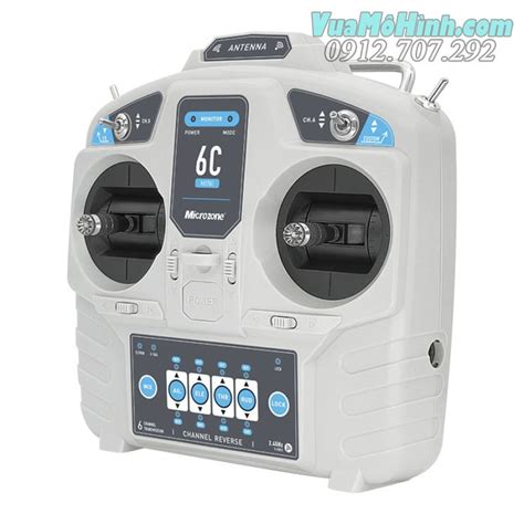 Tay điều Khiển Microzone 6c Mini Rx Mc7rb đồ Chơi Mô Hình Rc