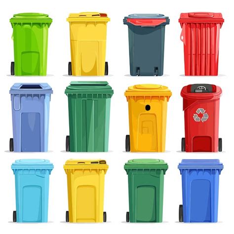 Premium Vector Sorting Garbage Clipart