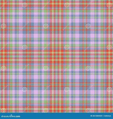Pattern Fabric Seamless Plaid Texture Vector Stock Vector Illustration Of Scottish Light