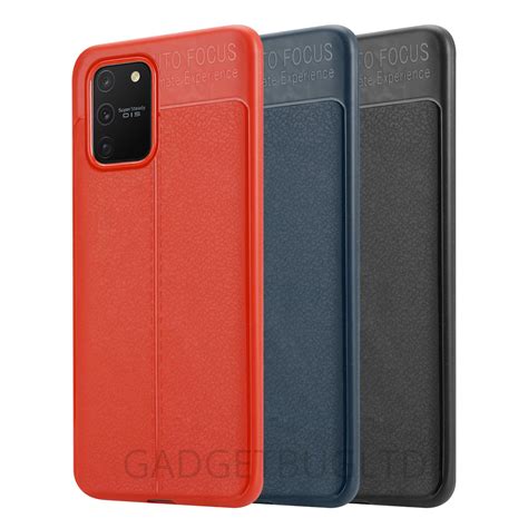 Silicone Soft Slim Rubber Bumper Leather Cover Case For Samsung Galaxy