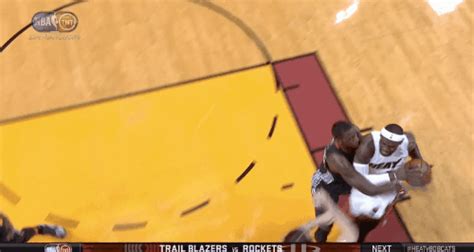 Josh Mcroberts Elbows Lebron James In The Throat Album On Imgur