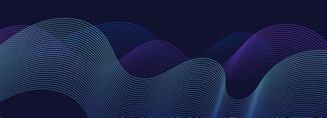 Modern Technology Wavy Lines Background 53159556 Vector Art At Vecteezy
