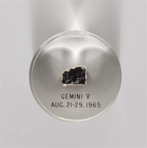 Bonhams Gordon Cooper S Flown Gemini 5 Heat Shield Segment Exposed To