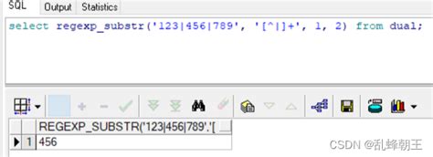 Oracle Regexp Substr