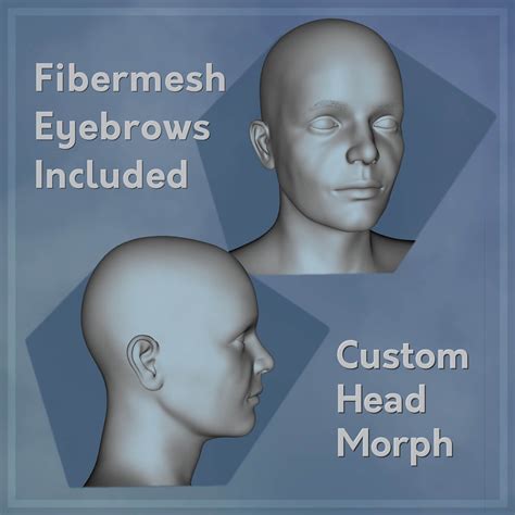 Ar Joss Head Morph For G8m And G81m Daz Content By Arodia