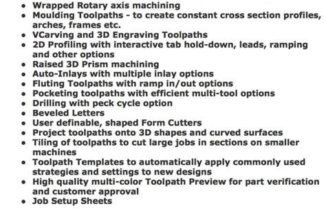 Aspire D D CAM CNC Software By Vectric