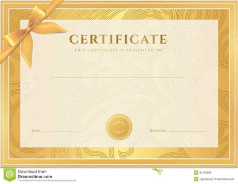 Scroll Certificate Templates