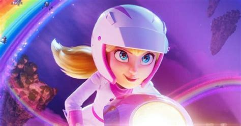 The Super Mario Bros Movie Sees Princess Peach Hit The Rainbow Road