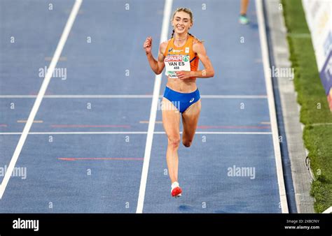 Rome Italy 10th June 2024 Rome Diane Van Es In Action During The Final Of The 10 000