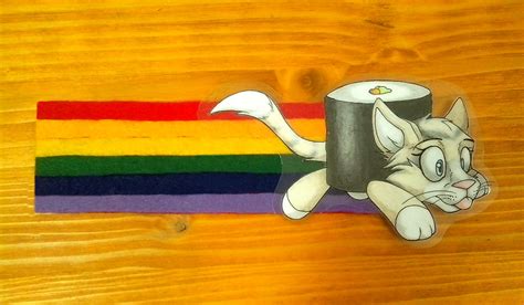 Sushi Nyan Cat Badge By Danwolf15 On Deviantart