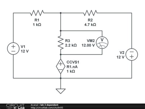 Lab 3 Dependent Circuitlab