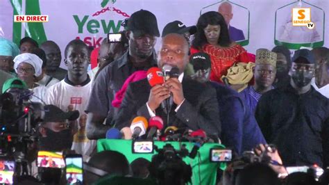 Meeting investiture de YAW Barth prêt à poursuivre les chantiers de Khalifa Sall Senego Tv