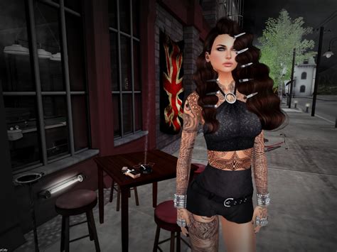 배경 화면 드레스 문신 유행 머리 화신 프랑스 피부 쇼핑 블로거 Virtual 새로운 예쁜 소녀