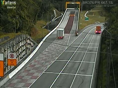 Arteris Litoral Sul Atende Duas Entradas Nas áreas De Escape