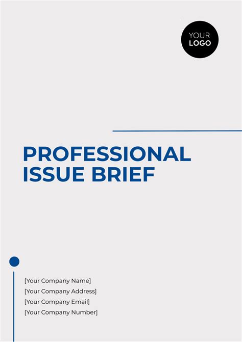 Free Policy Brief Template Edit Online And Download