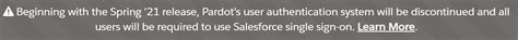 Why Salesforce Is Discontinuing Pardot Only Users Moving To Sso The Spot