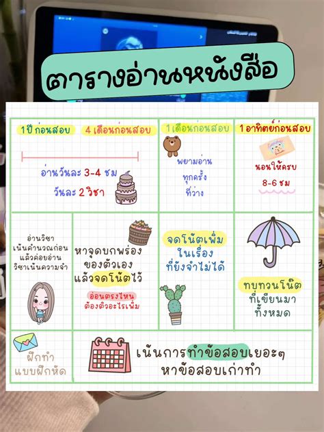 📚ตารางอ่านหนังสือ เตรียมสอบ🪞 แกลเลอรีที่โพสต์โดย Amphibia🐸 Lemon8