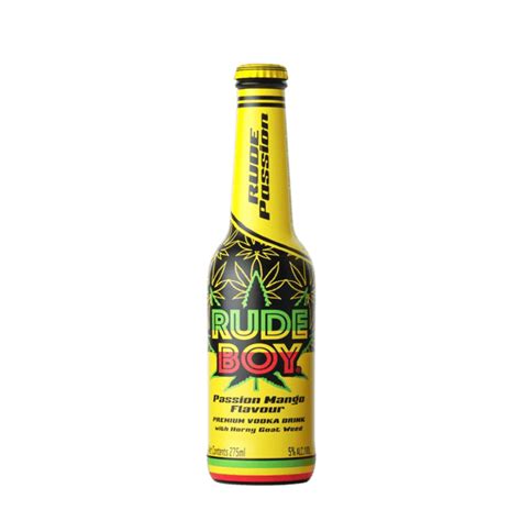 Rude Boy Passion Fruit Vodka Drink