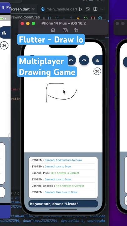 Flutter - Multiplayer Drawing Game #coding #programming #games #app #dart #paint #google - YouTube
