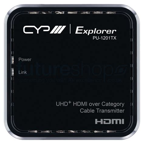 Cyp Pu 1201 Kit Full 4k Hdmi Over Cat Extender Kit With Local Hdmi Bypass And Rx Input
