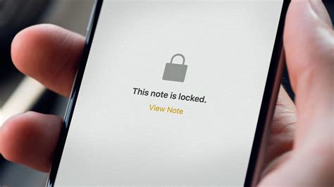 How To Lock A Note In The IOS Notes App