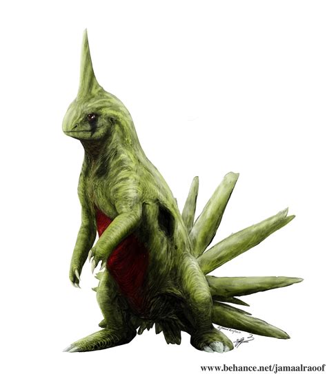 Realistic Larvitar Behance