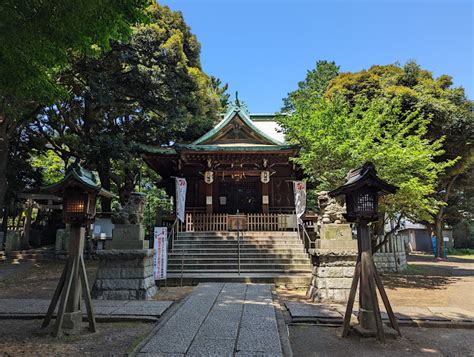 ロッシェル・カップ On Twitter 品川区の小山八幡神社 こんな場所 樹木が多くて雰囲気は良さそうですね。