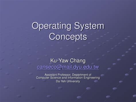 Ppt Operating System Concepts Powerpoint Presentation Free Download