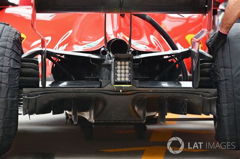 Ferrari Sf71h Rear Diffuser At Chinese Gp