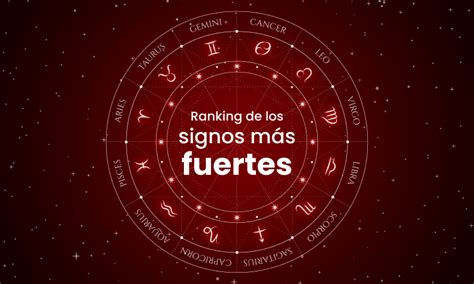 Ranking De Los Signos Más Fuertes Del Zodiaco Black Versions Horóscopo