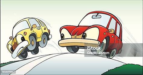 지동차 도로 공격성에 대한 스톡 벡터 아트 및 기타 이미지 공격성 차 개념과 주제 Istock