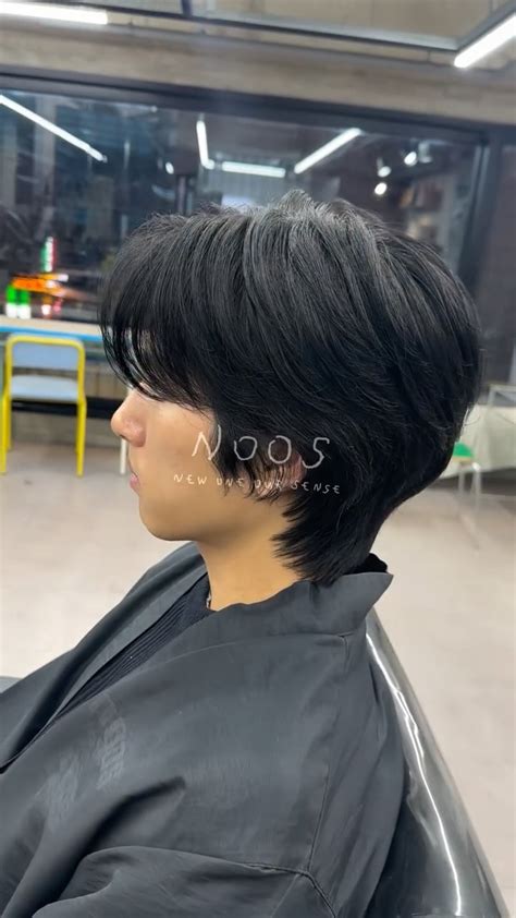 연남동미용실 누스헤어 오현욱원장 남자리프펌 남자단발펌 남자리프펌 볼륨매직 곱슬머리 남자장발 고객님 정리 잘 되도록 차분하게 볼륨매직으로 리프펌 해드리는 과정