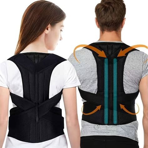 Back Brace Suspender Adjustable Posture Corrector Invisible Anti