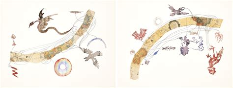 Huang Yongping 1954 2019 Sketches For The Project Of Le Carte Du