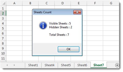 Excel Count Worksheets Zbrainsoft