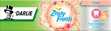 Darlie Zesty Fresh Peach Toothpaste Darlie Hk