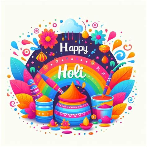 Premium Photo Happy Holi