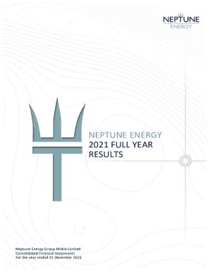Fillable Online Neptune Energy Annual Report And Accounts 2021 Fax