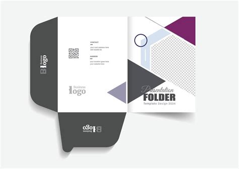 Presentation Folder Design Layout 53086601 Vector Art At Vecteezy