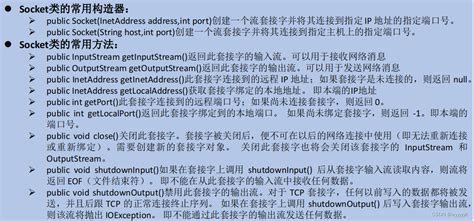 Java基础之网络编程 Csdn博客