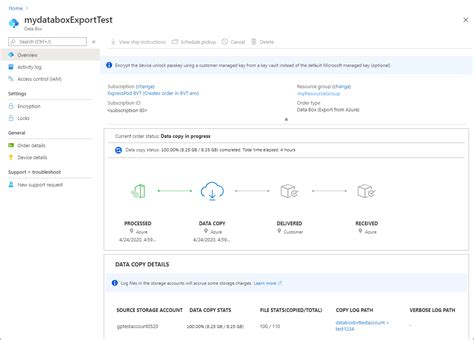 Tutorial To Export Data From Azure Data Box Microsoft Learn