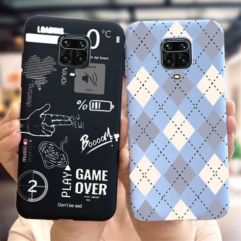 Soft Casing Xiaomi Redmi Note 9S 9 Pro Phone Case Coo Painted Protective Cover Xiomi Redmi Note