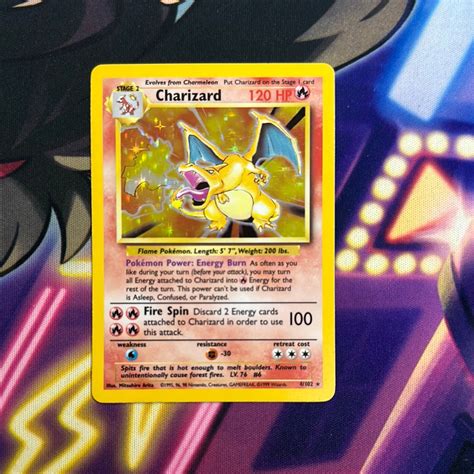 Charizard Base Set Bs 04102 Unlimited
