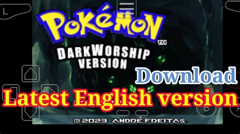 Pokemon Dark Workship New English Version Download Youtube