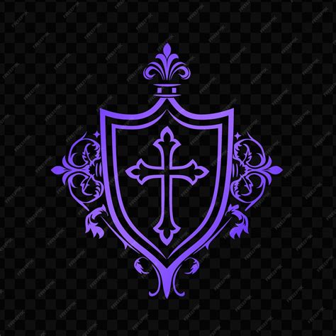 Premium Psd Psd Vector Crusader Knight Crest Logo With Crosses And Premium Psd Psd Vector Crusader Knight Crest Logo With Crosses And