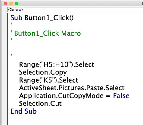 Snip A Range To Clipboard With A Macro Button In Excel For Mac Hubpages